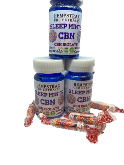 15mg Cbn Sleep Mints Sugar Free