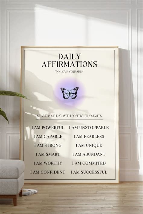 Purple Aura Set Of 3 Posters Affirmation Gradient Print 1111 Angel