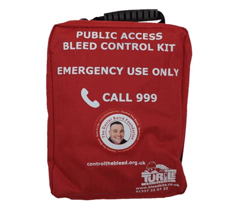 Daniel Baird Foundation Emergency Bleed Control Kit Custom Print