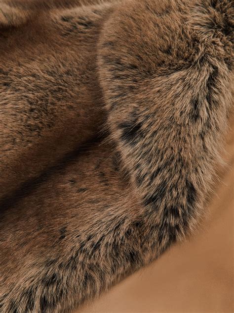 Buy Reiss Brown Laila Faux Fur Coat From The Next Uk Online Shop