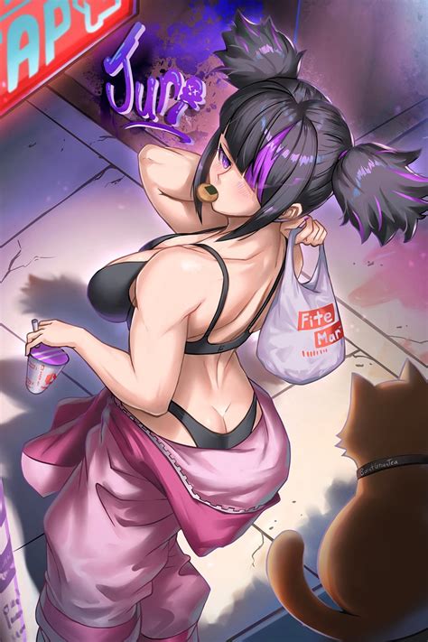 Han Juri Street Fighter And 1 More Drawn By Burntgreentea Danbooru