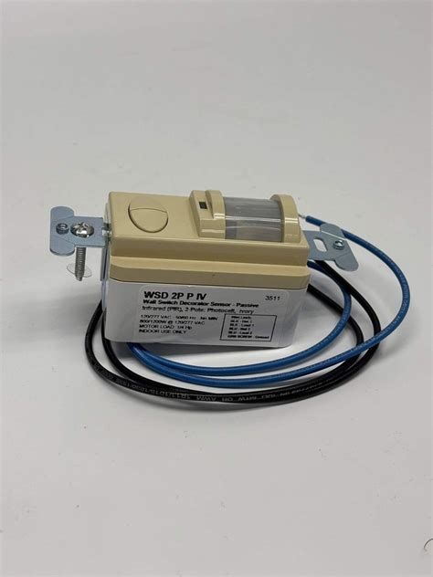 Acuity Controls Wsd 2p P Iv Sensor Switch Dual Relay Wall Switch