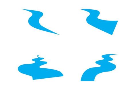 River Vector Logo Design Graphic By Redgraphic · Creative Fabrica
