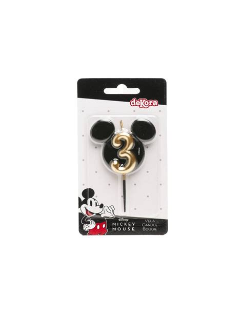 Vela Orejas Mickey Mouse