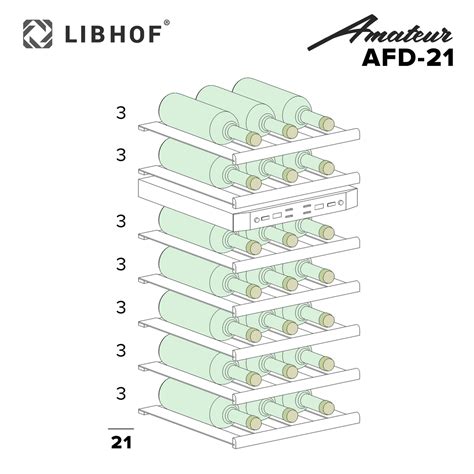 Винный холодильник AFD-21 - LIBHOF