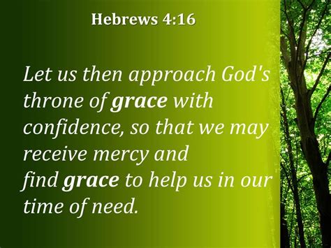 Hebrews 4 16 Find Grace To Help Powerpoint Church Sermon Presentation