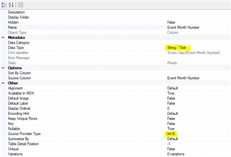 Importing Table Mapping Source Data Types To Tabular Data Types Issue TabularEditor