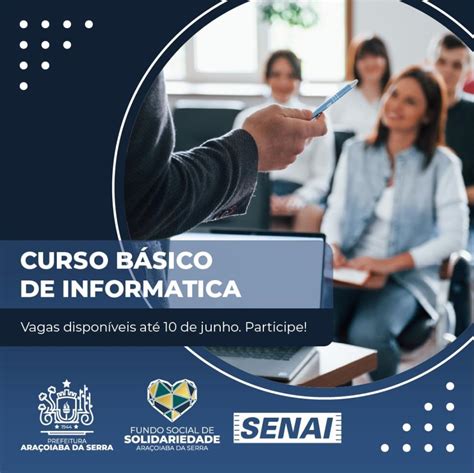 Curso Básico De Informática Prefeitura De Araçoiaba Da Serra