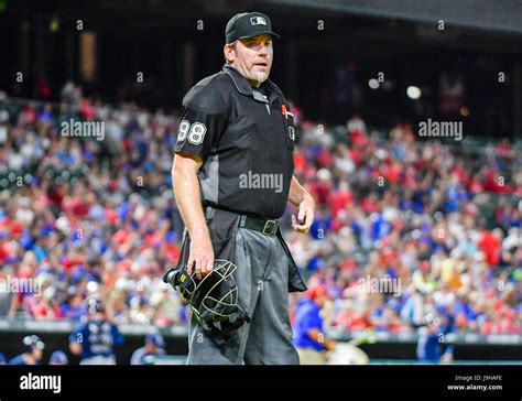 May 31 2017 Mlb Umpire Chris Conroy 98 During An Mlb Game Between The Tampa Bay Rays And The