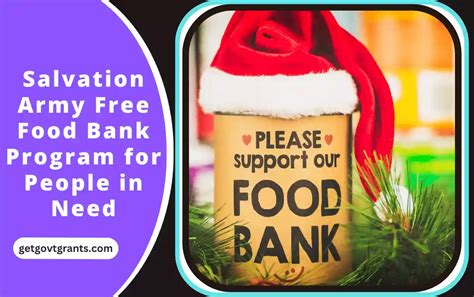 Apply For Salvation Army Free Food Bank Program 2026