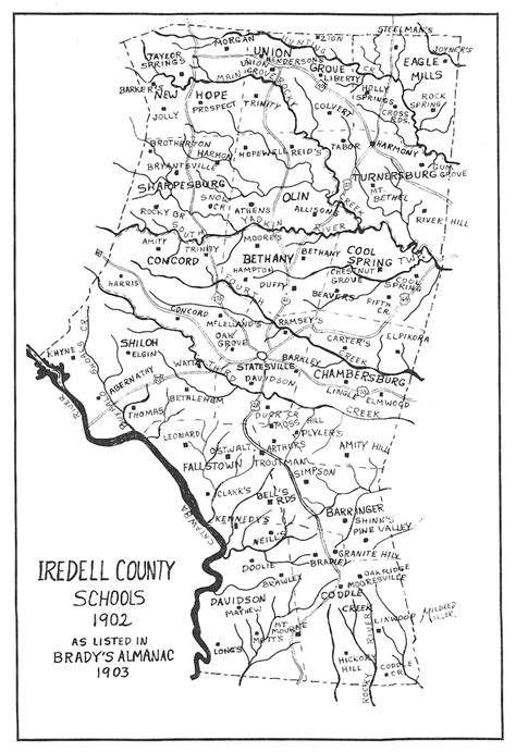 Iredell Ncgenweb ~ Maps