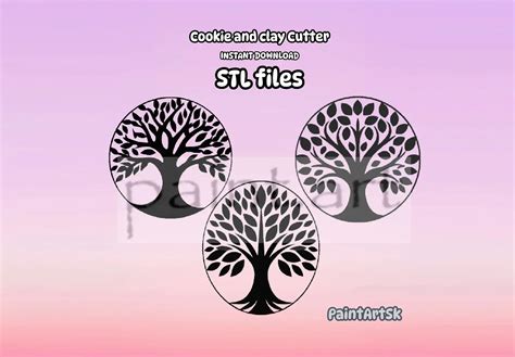 Tools And Spare Parts Stl Download Tree Of Life Cookie Cutters 3