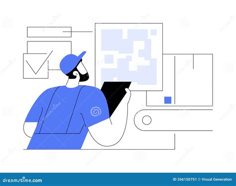 Qr Code Abstract Concept Vector Illustration Stock Vector Illustration Of Modern Code 266150751