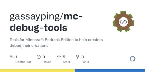 Github Gassaypingmc Debug Tools Tools For Minecraft Bedrock