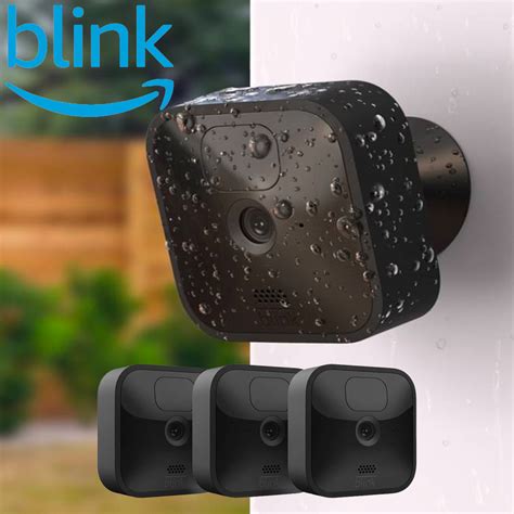 Blink Outdoor Wireless Hd Smart Security System Four 4 Cameras