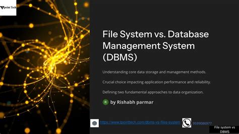Ppt Diff Bw Filesystem Vs Dbms Tpoint Tech Powerpoint Presentation Free Download Id14320428