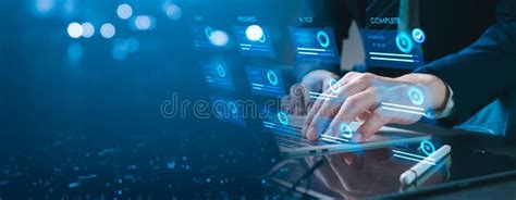 Devops Team Incremental Work Iterative Procedures Lean Project Management Tool On A Pc With