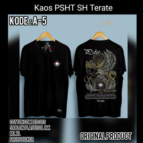 Kaos Psht Sh Terate Kode A5 Lazada Indonesia