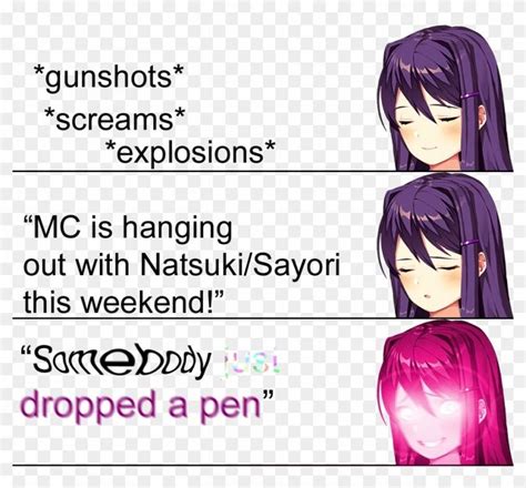Doki Doki Literature Club Memes So Funny Youll Glitch Out Laughing