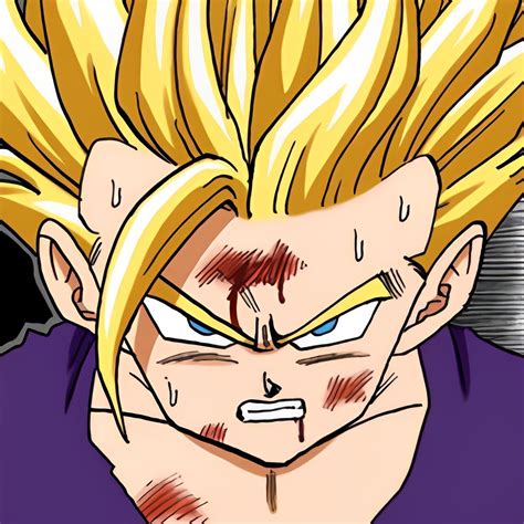 Gohan Ssj2 Icon [manga Color] Dbz Dragones Manga De Dragón Dragon Ball