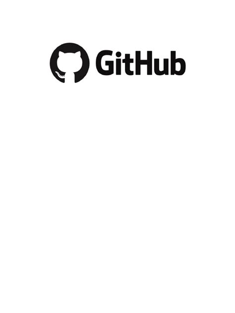 Gitgub Logo Pdf