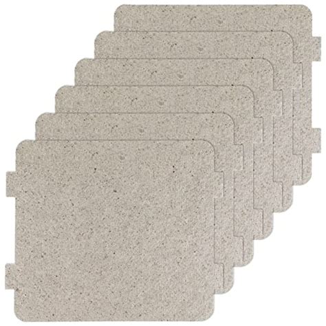 6pcs Microwave Waveguide Cover Waveguide Cover Replacement Mica Sheets Waveguide Cover