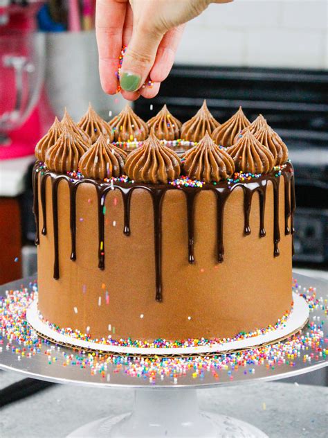 Simple Drip Cake Drip Cake Technique Nzhgk