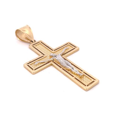 All 14k Gold Crucifix Pendants