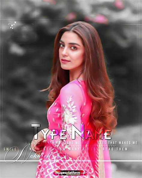 Maya Ali Wallpaper In Pink Dress