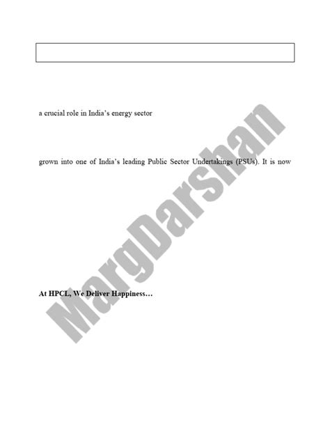 Hpcl Pdf