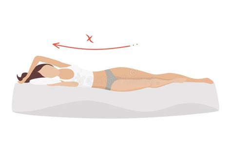 incorrect sleeping body posture not healthy sleeping position spine in