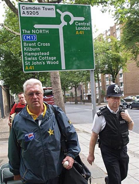 Bob Woolmer Arrives At Lords