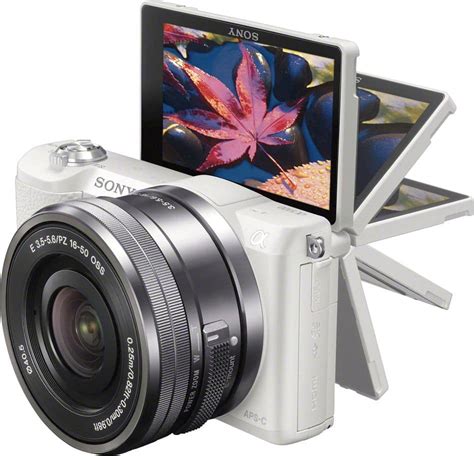 Best Buy Sony Alpha A5100 Mirrorless Camera With 16 50mm Retractable