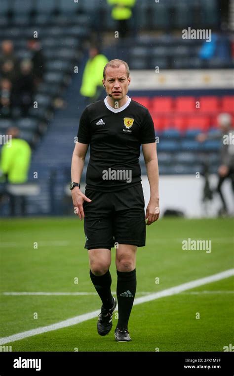 William Collum Sfa Registered Football Referee Photographed At Hampden