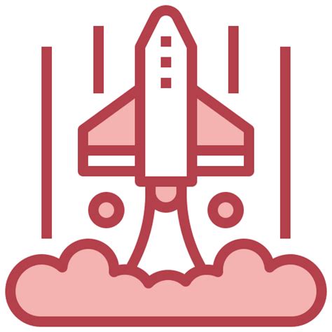 Rocket Free Transportation Icons