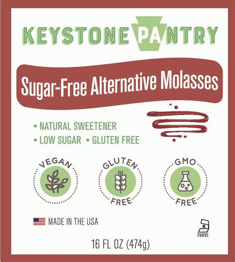 Molasses Alternative 1 Pint Sugar Free W Allulose