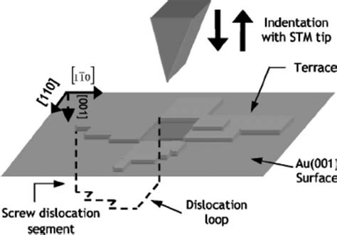 Scheme Showing How A Screw Dislocation Can Be Generated At A Download Scientific Diagram