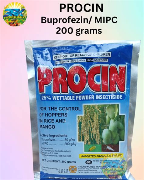 Procin 25 Wettable Powder Insecticide 200grams Lazada Ph