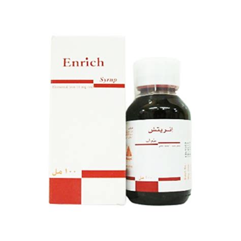 Enrich 31 25 Mg Ml Ferric Hydroxide Polymaltose Syrup 100 Ml