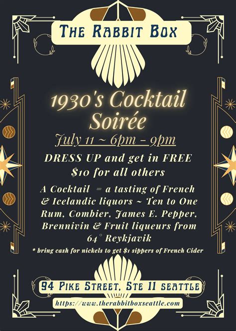 1930s Cocktail Soirée