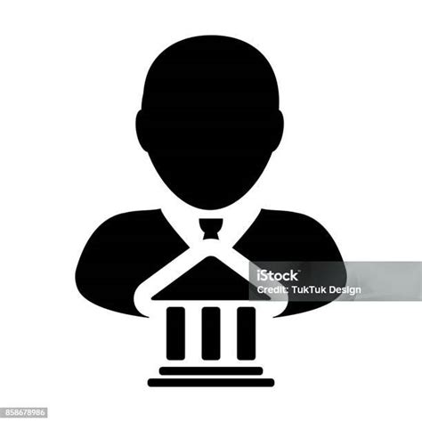 문양 그림에서 은행 아이콘 벡터와 사람 프로필 남성 아바타 건축에 대한 스톡 벡터 아트 및 기타 이미지 건축 건축물 경영자 Istock