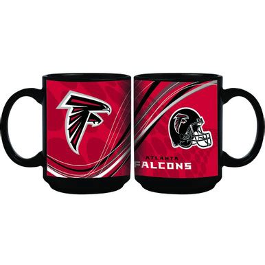 Atlanta Falcons 15 Oz Black Dynamic Mug Sports Unlimited