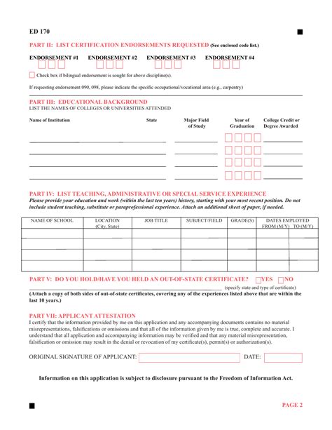 Form Ed170 Fill Out Sign Online And Download Printable Pdf