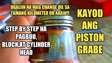 NG DAHIL SA HINDI TAMANG PAG CHANGE OIL UMINGAY ANG MAKINA - YouTube