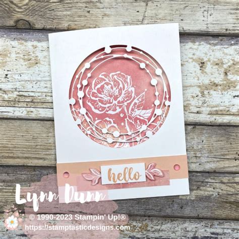 Window Card Design A Card Within A Card Lynn Dunn Stamptastic