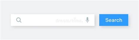 Search Bar Template Internet Browser Engine With Search Box Address