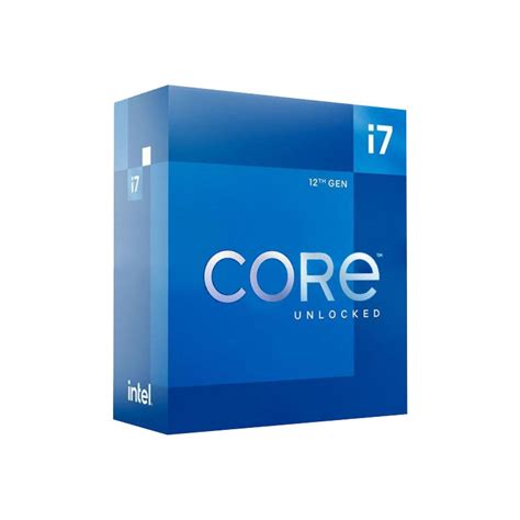 Cpu Intel Core I7 12700kf 3d Computer