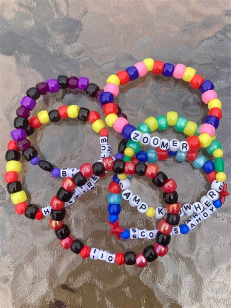 Stranger Things Beadedkandi Bracelets Etsy