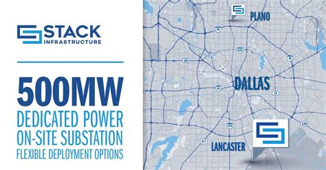 Digitalinfrastructure Datacenters Dallasftworth Stack Infrastructure