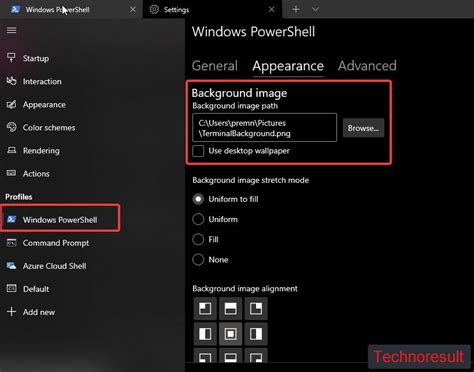 How To Set Background Image In Windows Terminal Technoresult